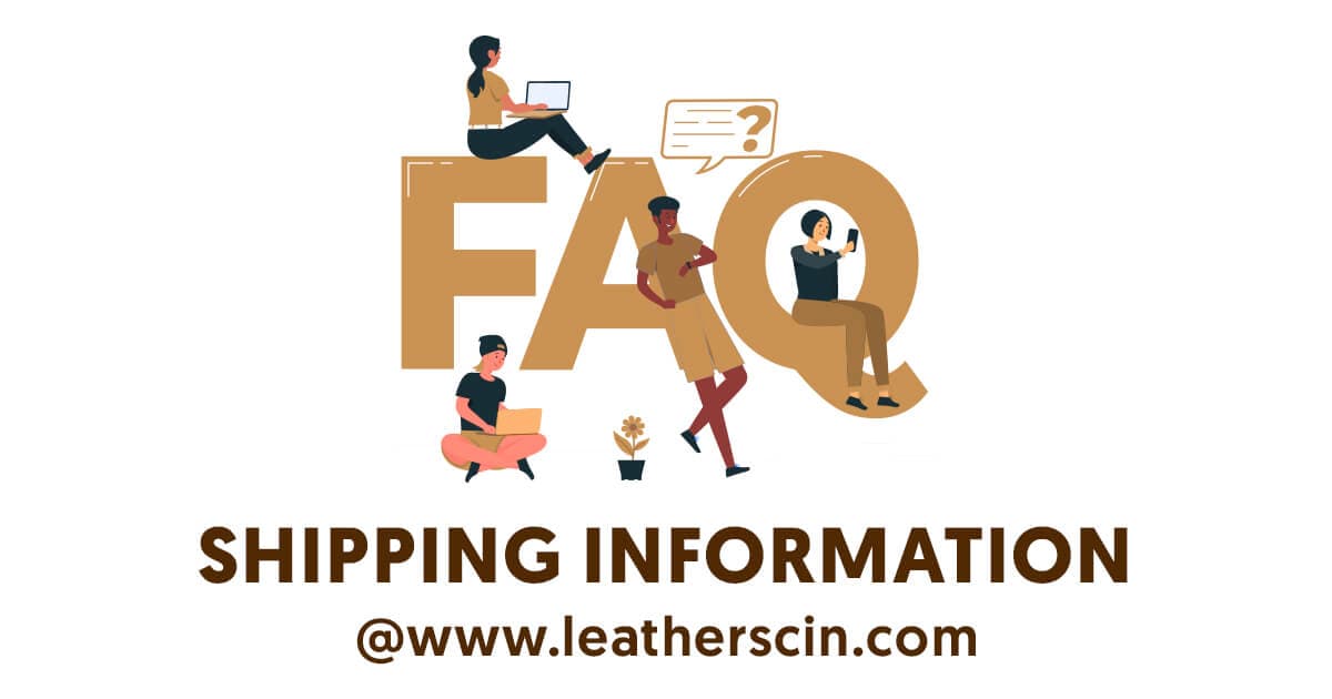 Find Shipping Information (FAQs) Here -SCIN