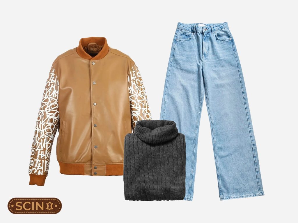 How to Style a Varsity Jacket?