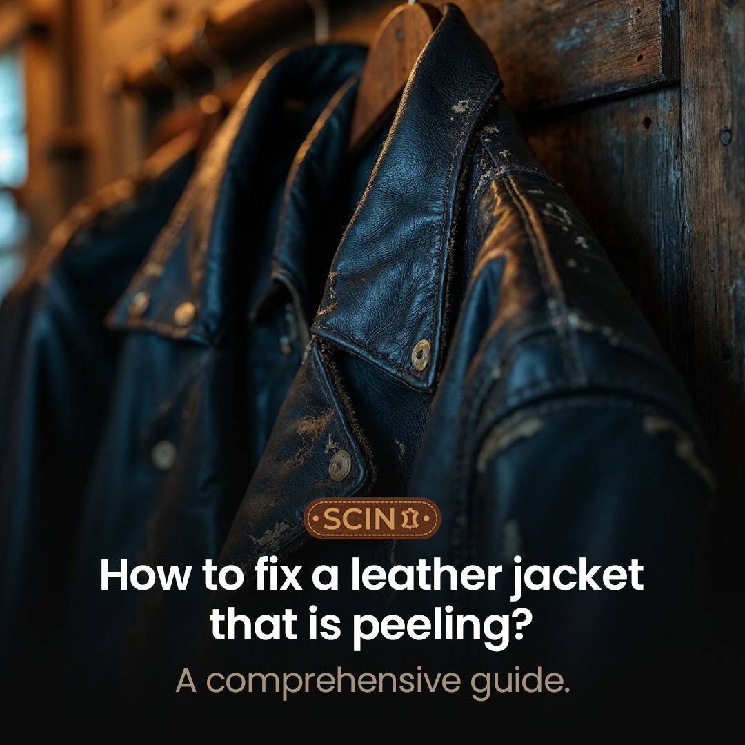 How to Fix Leather Jacket Peeling?